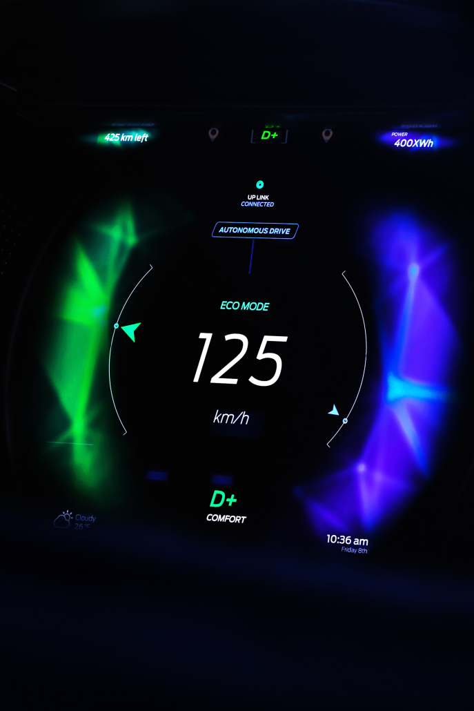 Digital Instrument Cluster, Digital Gauge Cluster, Digital Cluster - FIC